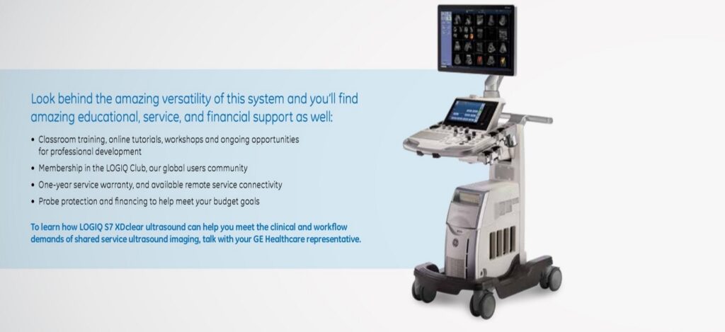 GE Healthcare General Imaging Intermediate Ultrasound Console Systems ...