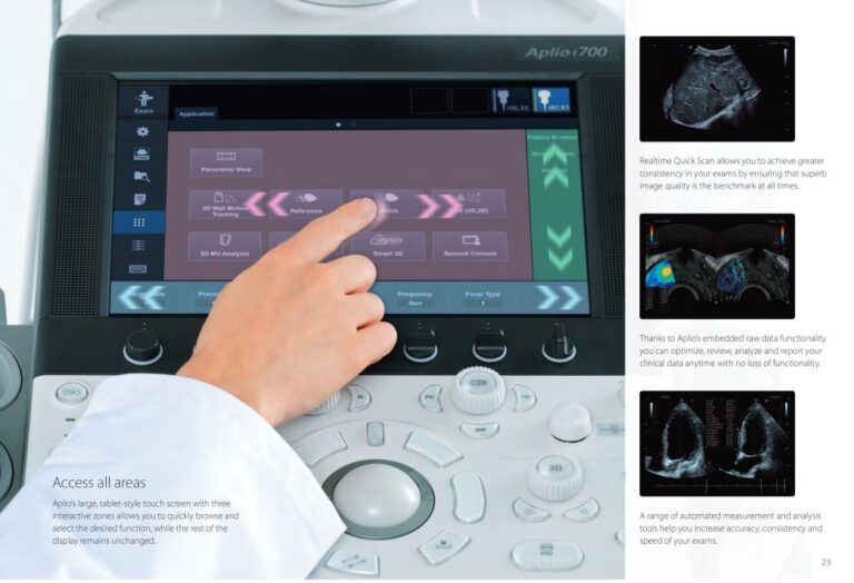 Canon i900 Series Premium Console Ultrasound Systems - Sono Solutions